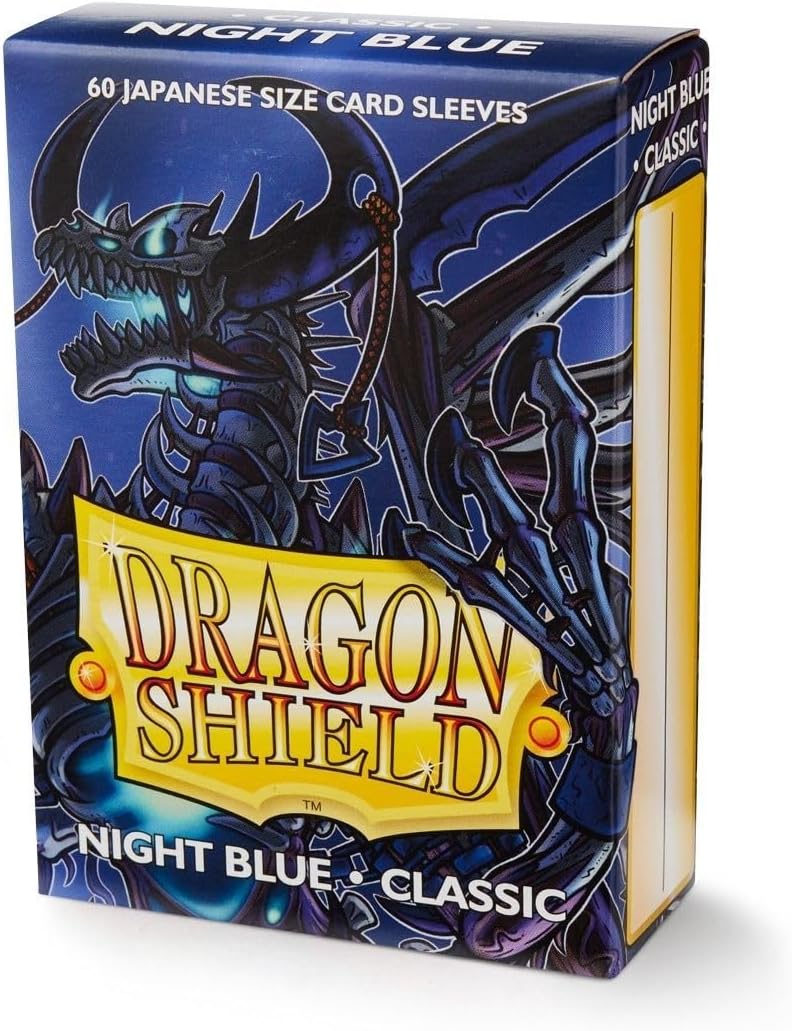 Dragon Shield - Japanese - Classic - Night Blue 60 pcs – Legacy Distribution