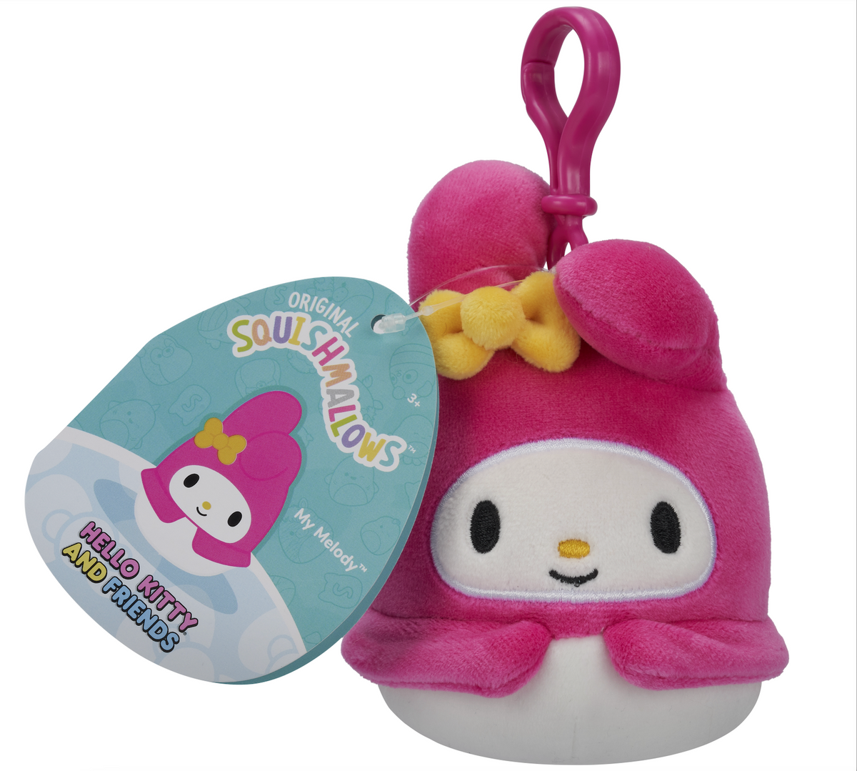 Squishmallows - Hello Kitty and Friends - Personaggi Clip on 10 cm - M – Legacy Distribution