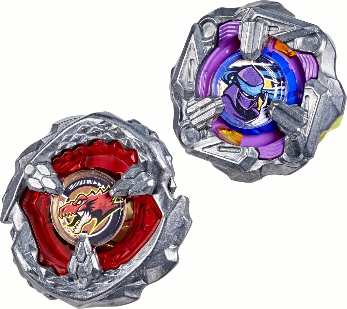 Hasbro - Beyblade X - Beat Tyranno 4-70Q en Knife Shinobi 4-80HN ...