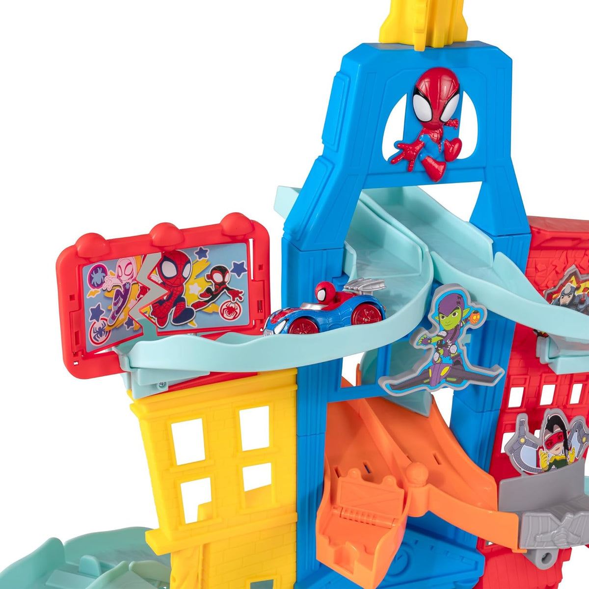 Jazwares - Spidey City Playset con 2 veicoli esclusivi – Legacy ...