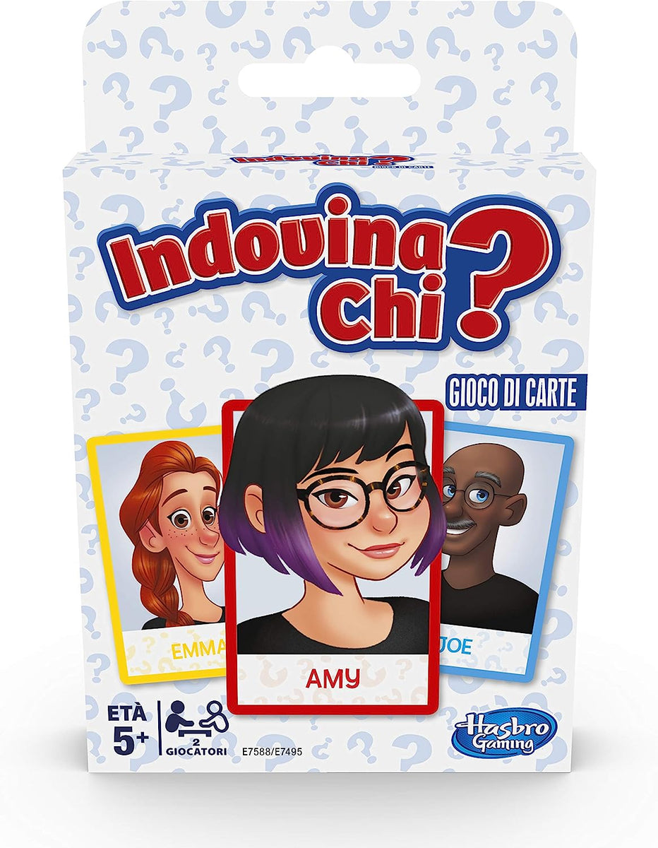 Hasbro - Indovina Chi? - Il Gioco di Carte – Legacy Distribution