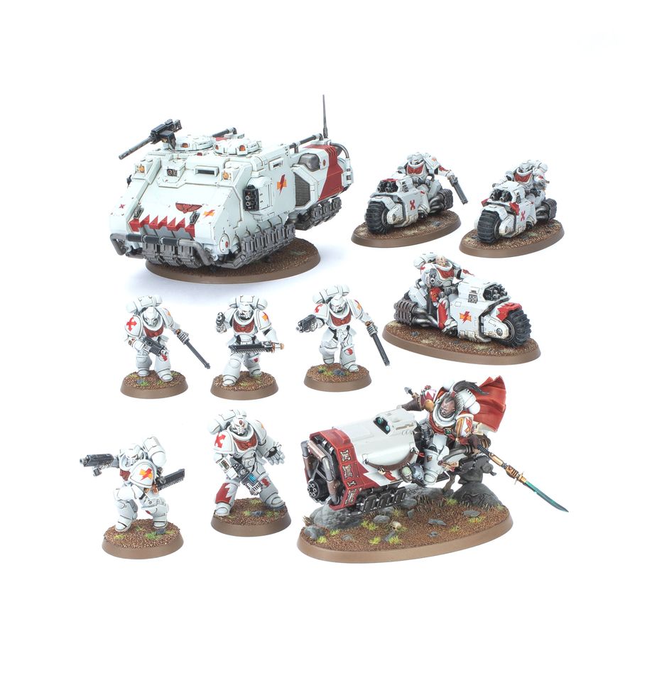 Warhammer 40000 - Space Marines - Combat Patrol - White Scars – Legacy ...