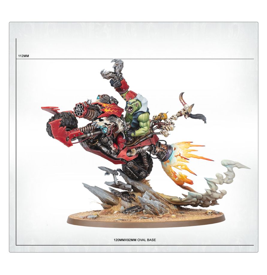 Warhammer 40000 - Orks - Wazdakka Gutsmek – Legacy Distribution
