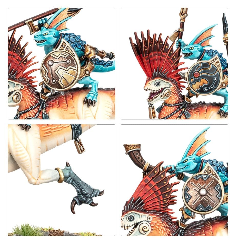 Age of Sigmar - Seraphon - Raptadon Chargers – Legacy Distribution