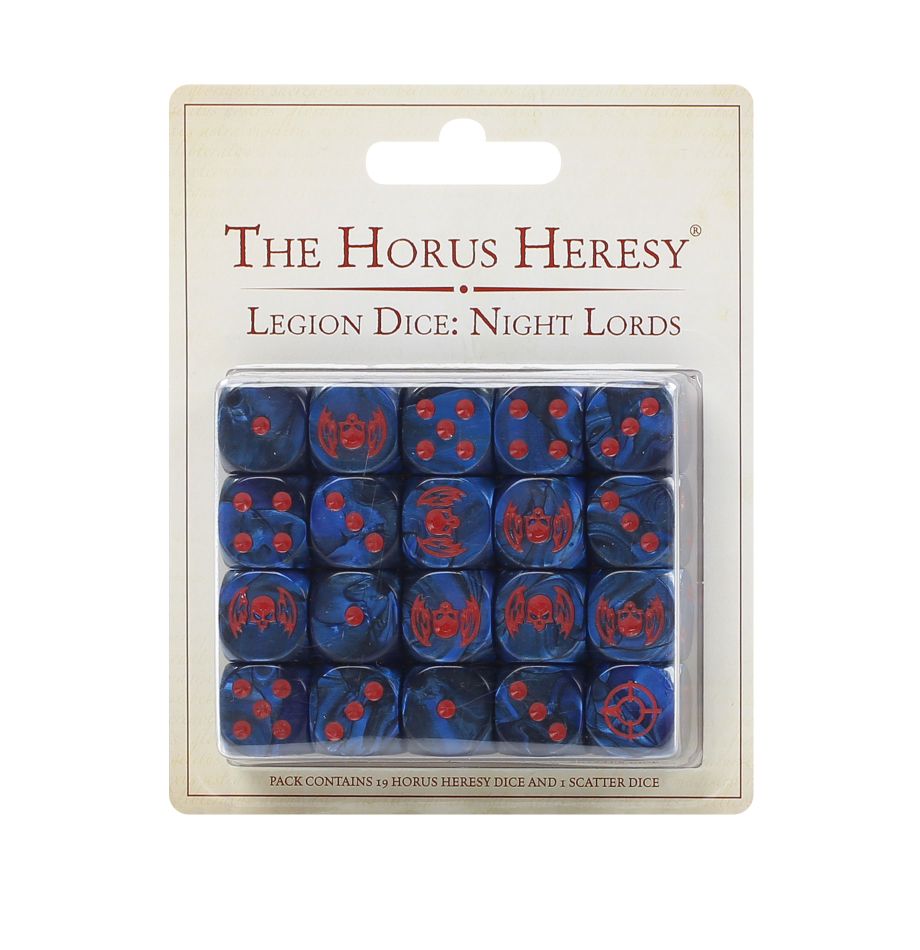 The Horus Heresy - Night Lords Legion Dice – Legacy Distribution
