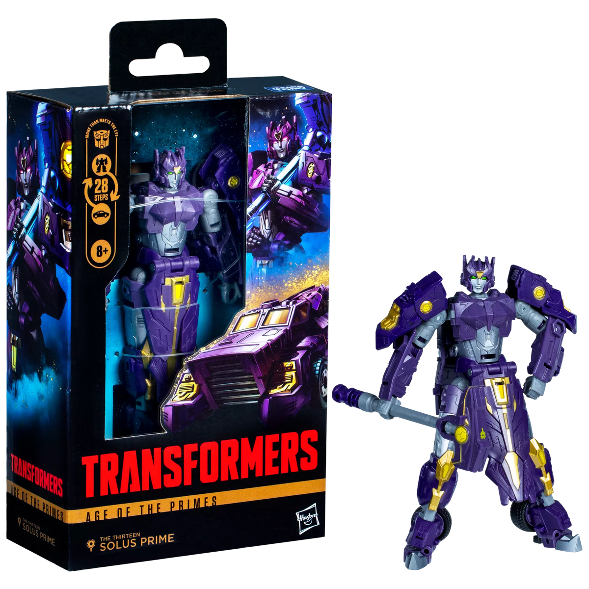 Hasbro - Transformers - Age of the Primes Deluxe Class, Solus Optimus ...