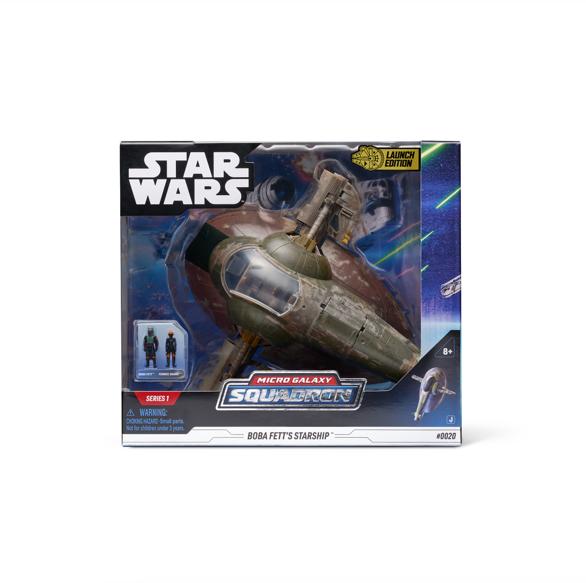 Jazwares - Star Wars - Micro Galaxy Squadron - Boba Fett's StarShip ...