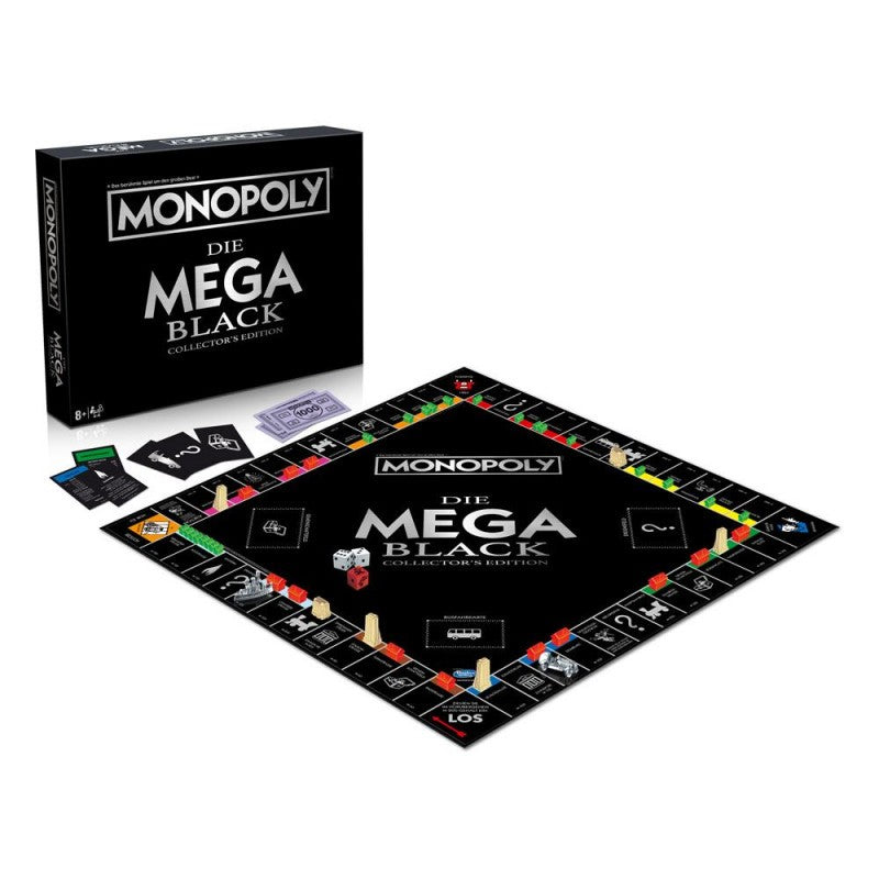 MONOPOLY - EDIZIONE MEGA MONOPOLY BLACK EDITION – Legacy Distribution