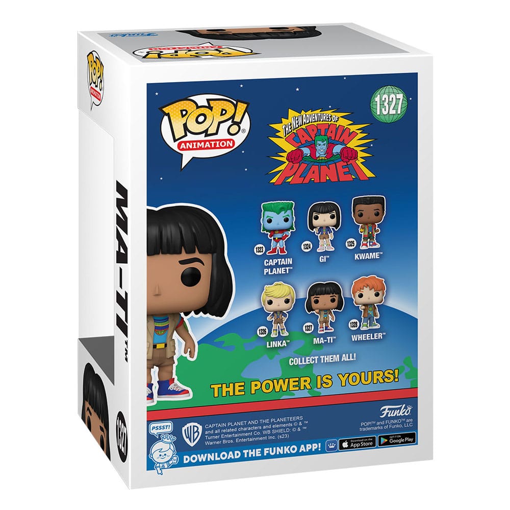 Captain Planet and the Planeteers POP! Animation Figure Ma-Ti 9 cm ...