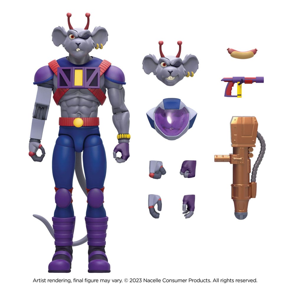 Nacelle - Biker Mice From Mars - Action Figure - Modo 20 cm – Legacy ...