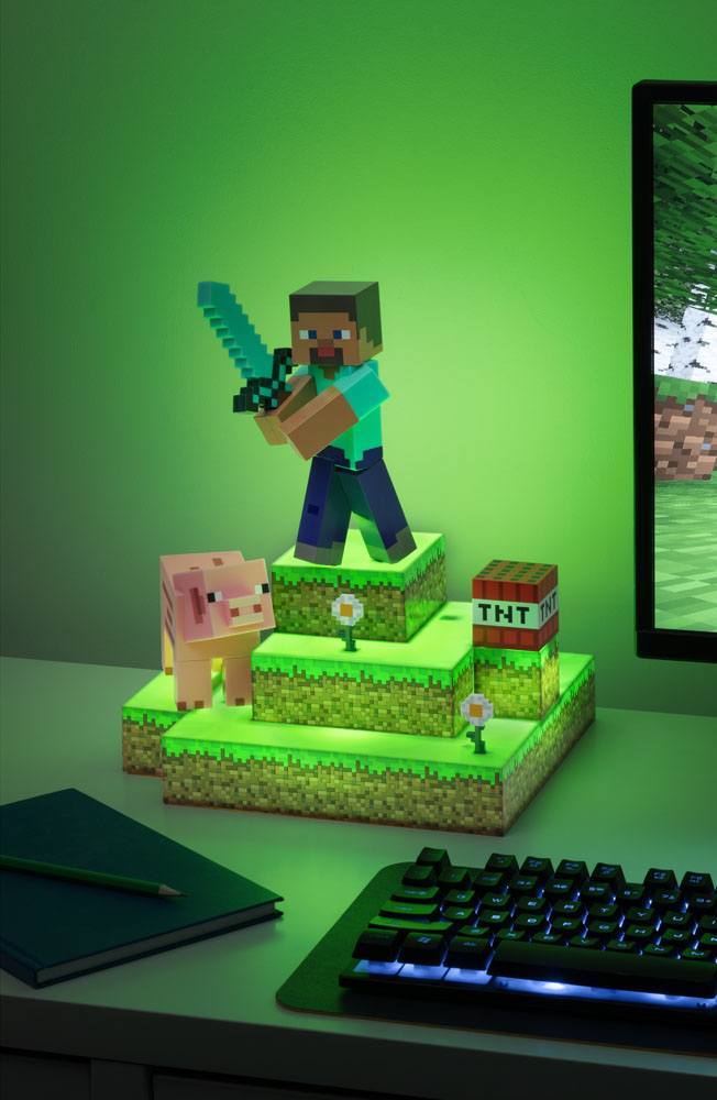 Paladone - Minecraft Diorama Light Steve 30 cm – Legacy Distribution