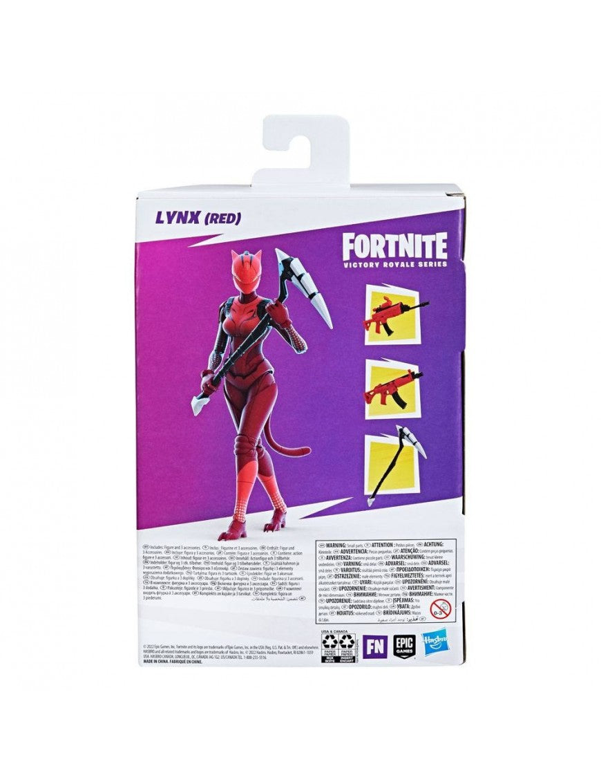 Hasbro - Fortnite - Victory Royale Series - Action Figure Lynx (Red) 1 ...